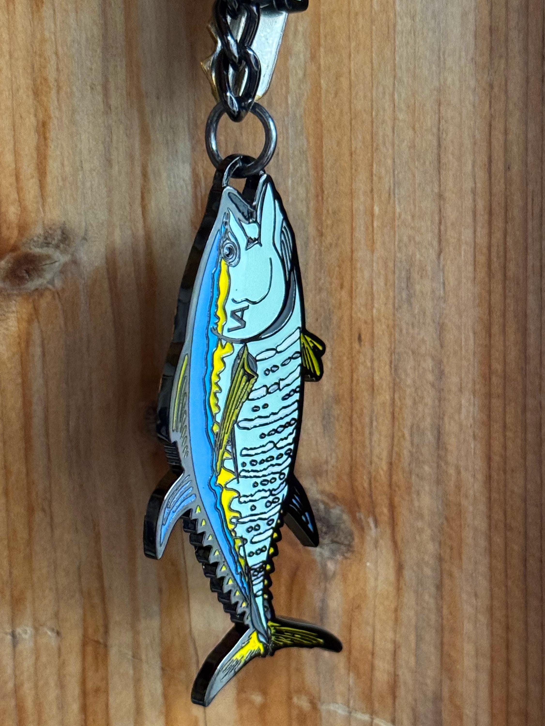 Tuna Fish Keychain – Unique Fishing Gift for Tuna Lovers and Fishermen ...
