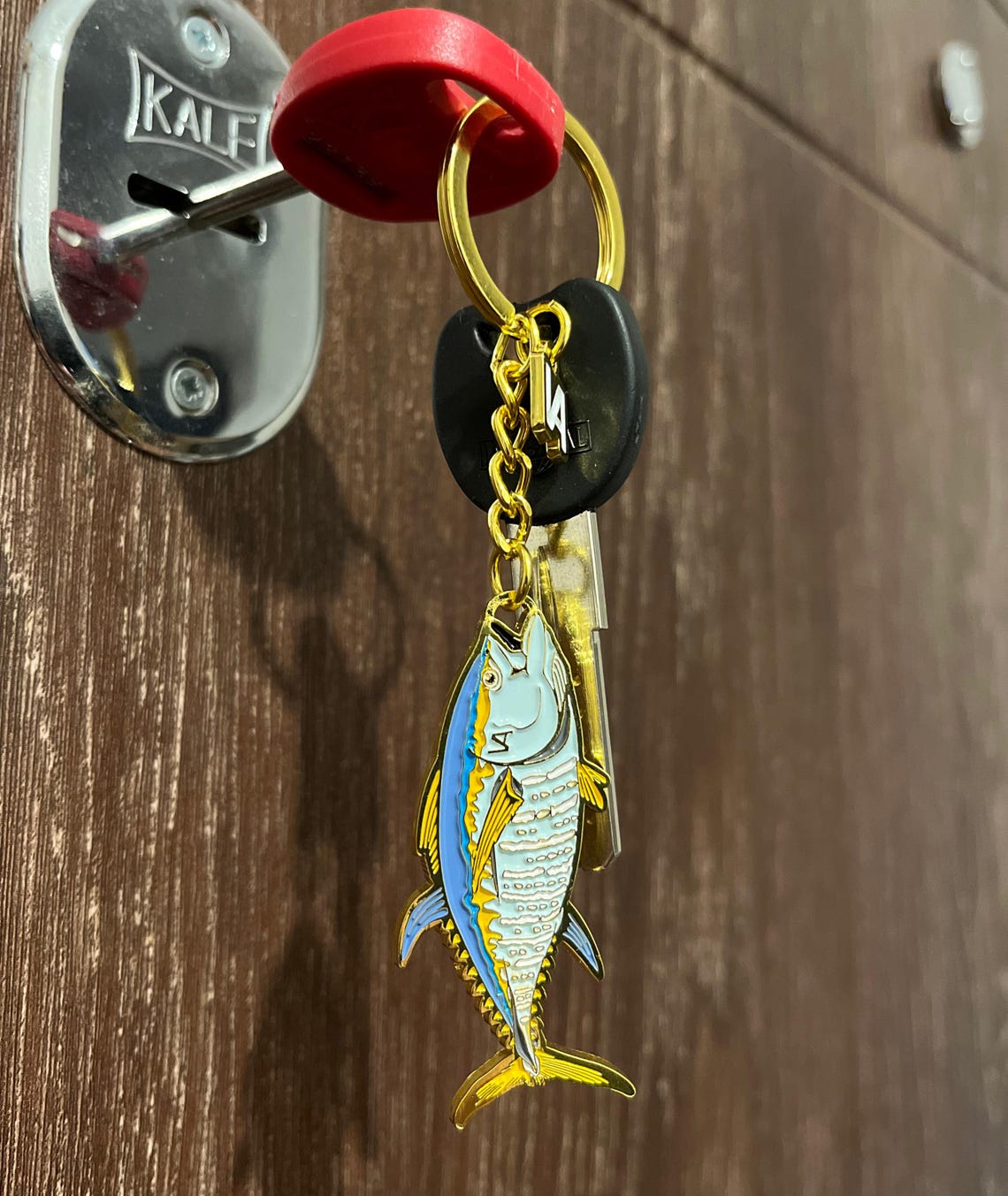 Bluefin Tuna Fish Keychain. Unique Fishing Gift for Tuna Fishing Lover ...
