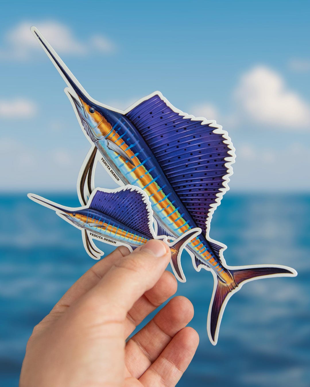 Sailfish Fish Sticker – Unique Fishing Gift for Offshore Anglers ...