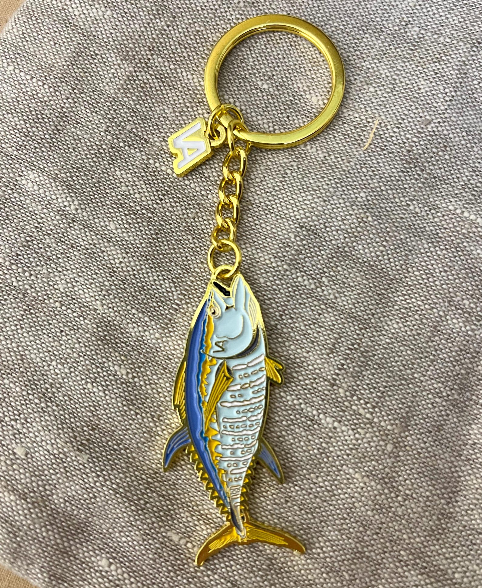 Bluefin Tuna Fish Keychain. Unique Fishing Gift for Tuna Fishing Lover ...