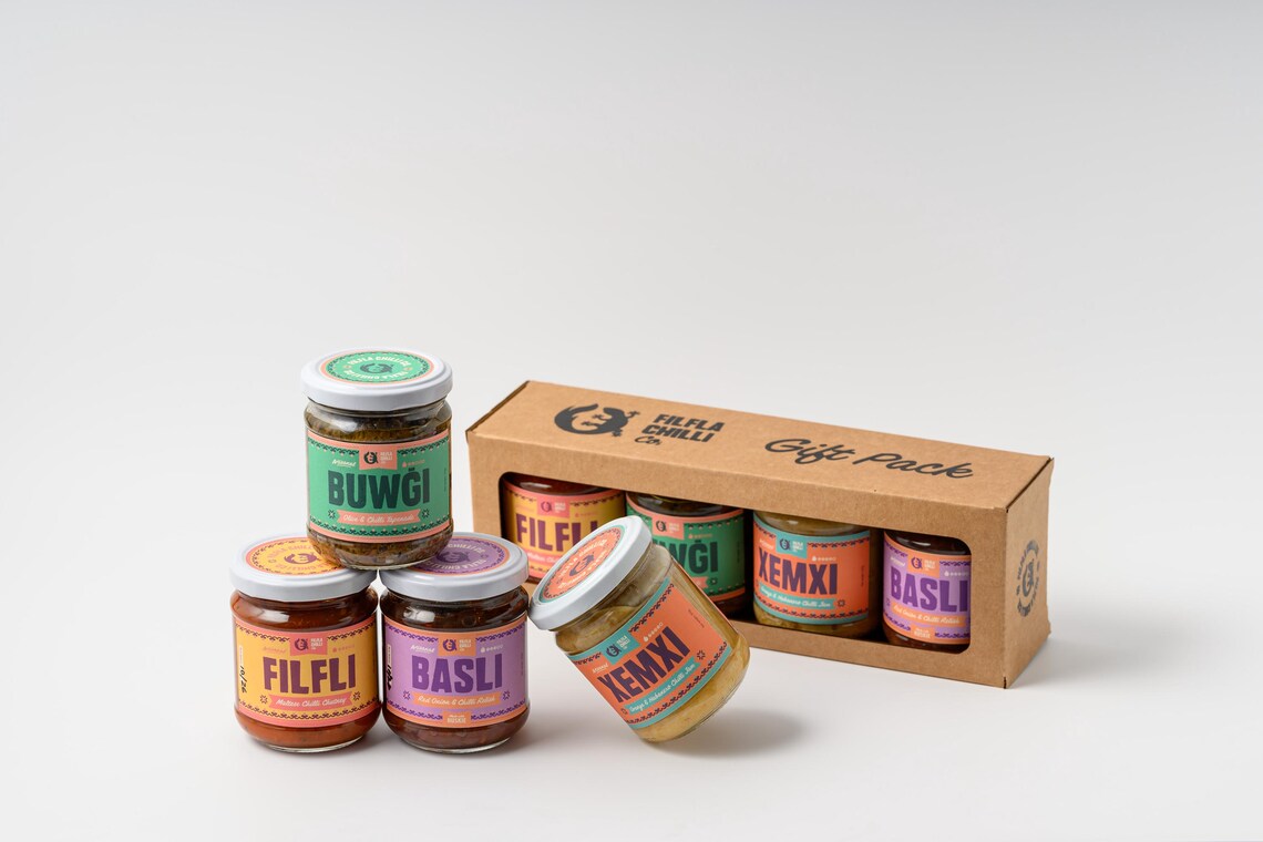Filfla Chilli Co. - Gift Pack of All Four Chutneys - Etsy