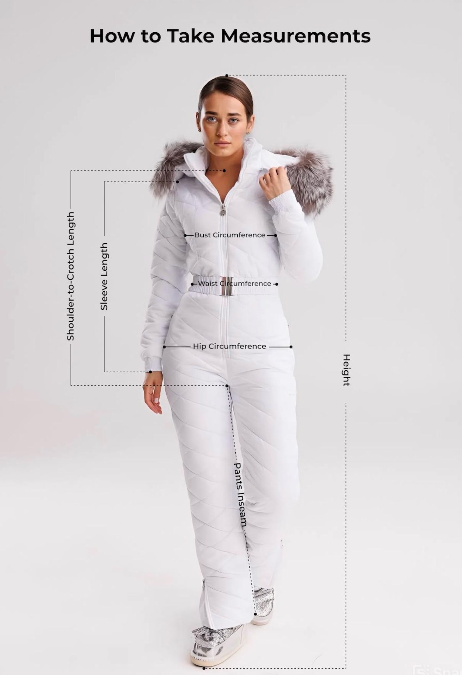 Silver Metallic Ski Suit Women, Futuristic Snowsuit XS–4XL, Custom ...