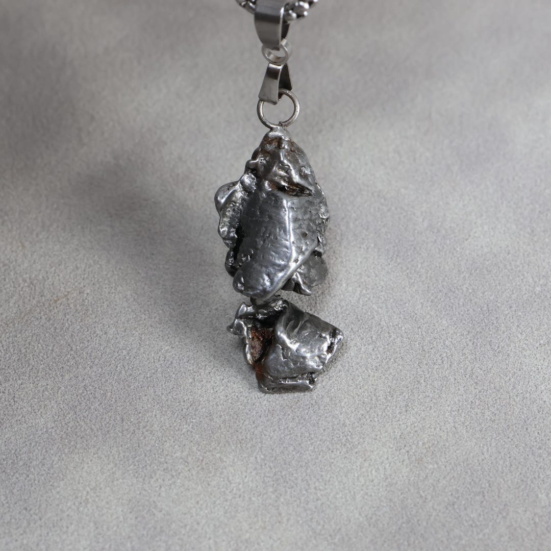 Campo Del Cielo Meteorite Pendant，naturally Meteorite Jewelry Charm ...