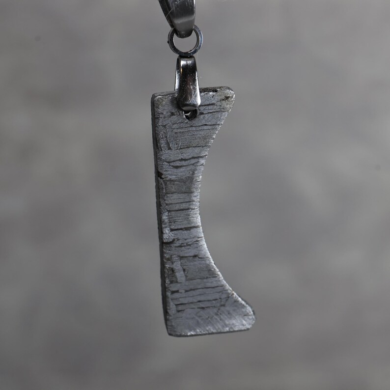 Iron Meteorite Irregular Shape Pendant,naturally Meteorite Jewelry ...