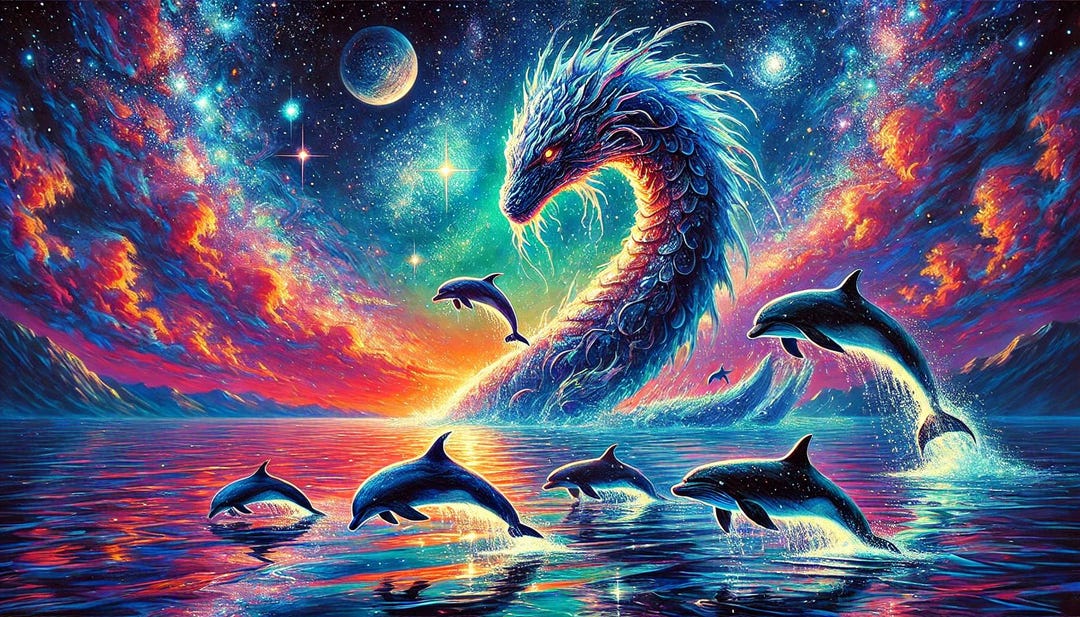 Leviathan: the Colossal Silhouette of the Star-reflected Ocean | 30 ...