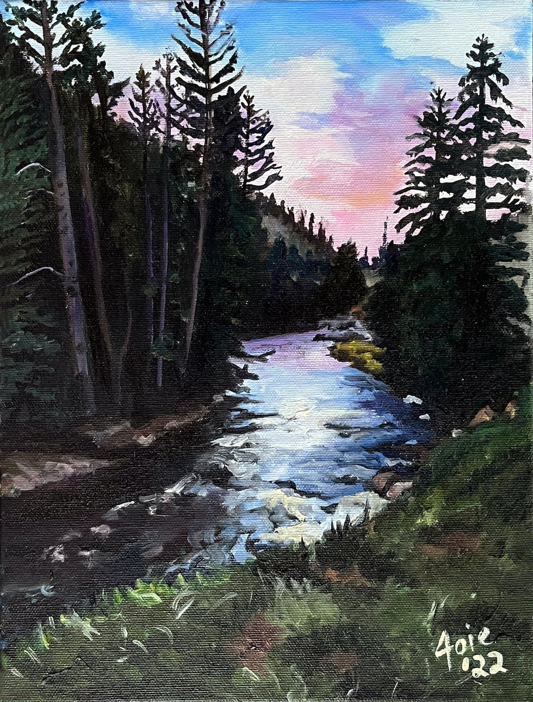 Original Landscape Oil Painting of Colorado - 9x12in - Etsy