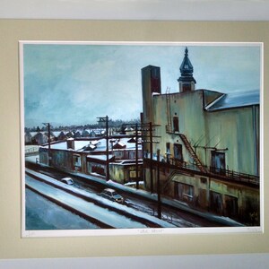 Chicago Blue Period Oil Painting - 18x14 Giclee Print - Etsy