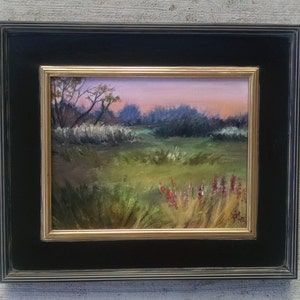 Original Plein Air Impressionism - 14x11in Outdoor Landscape Painting ...