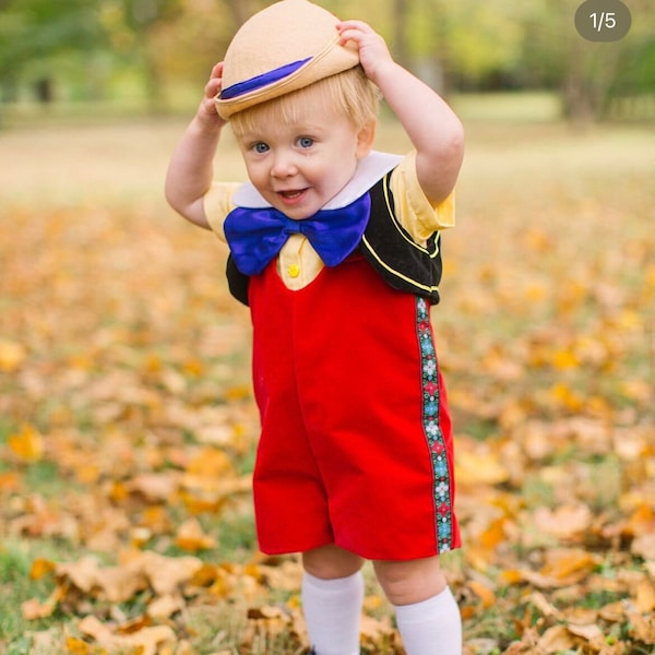 Red Pinocchio - Etsy