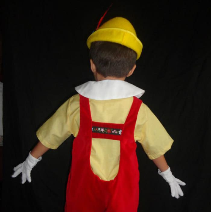 Custom Pinocchio Costume Hat Yellow Tyrolean Alpine Style Hat - Etsy