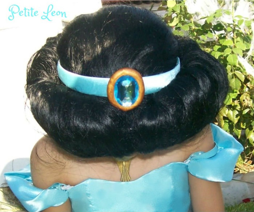 Custom Made Princess Jasmine CROWN From Aladdin HEAD PIECE Tiffany Blue ...