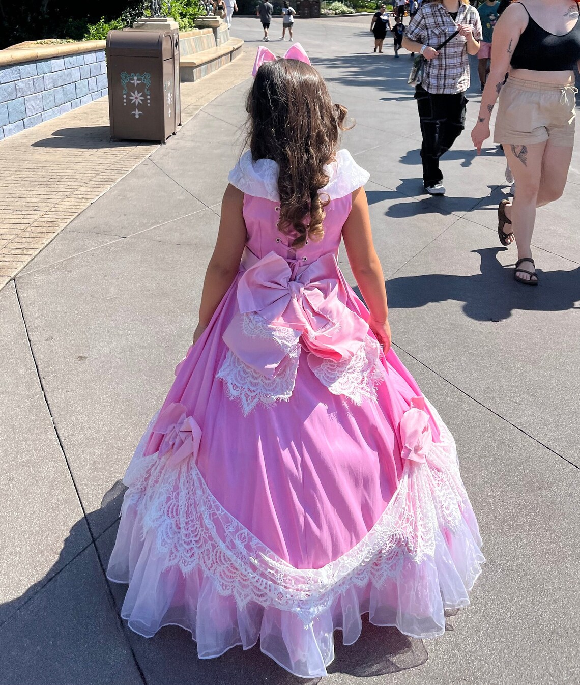 Cinderella Moms Mice Pink Dress Costume Child Sizes From 4 to 8 Years ...