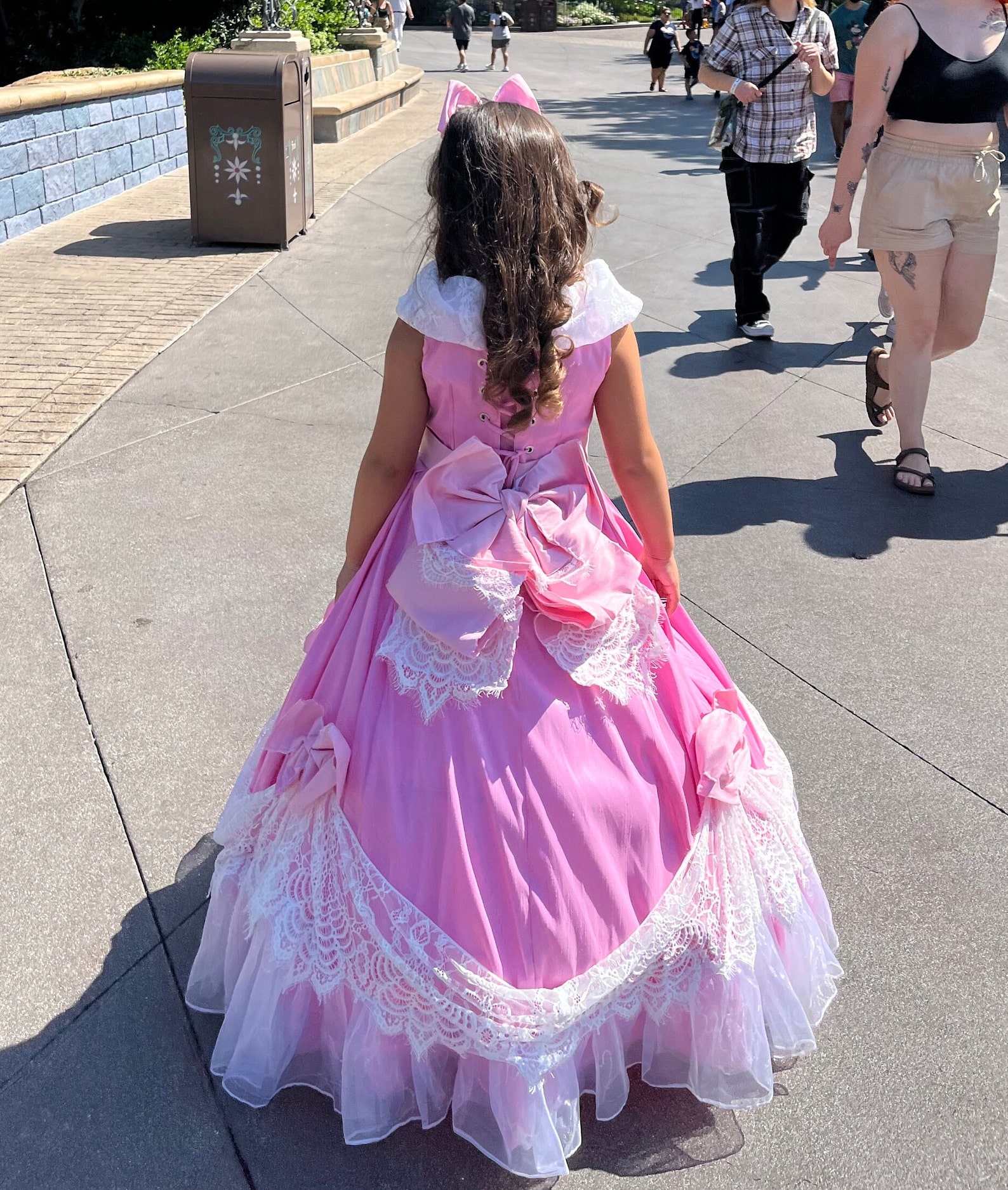 Cinderella Moms Mice Pink Dress Costume Child Sizes From 4 to 8 Years ...