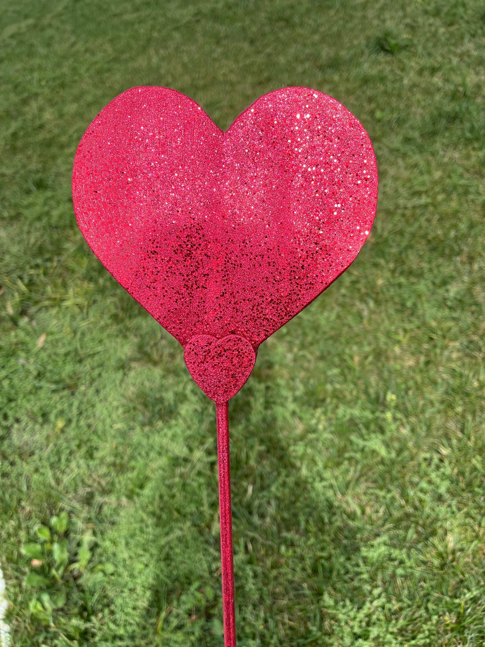 Queen of Hearts Scepter Red Heart Glitter Costume Cosplay Wand - Etsy