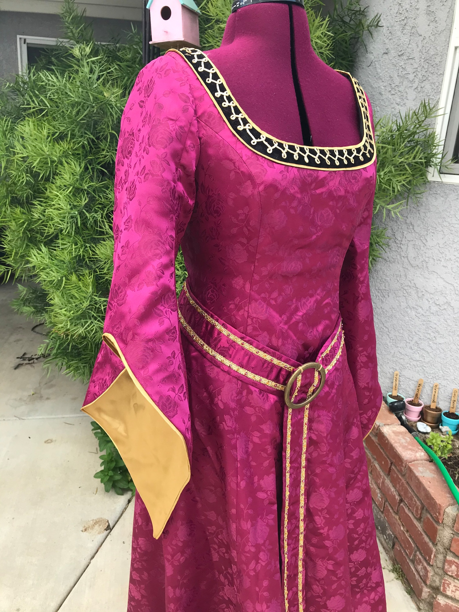 Mother Gothel Costume Cosplay Womans Adult Sizes 2-14 Evil Villain ...