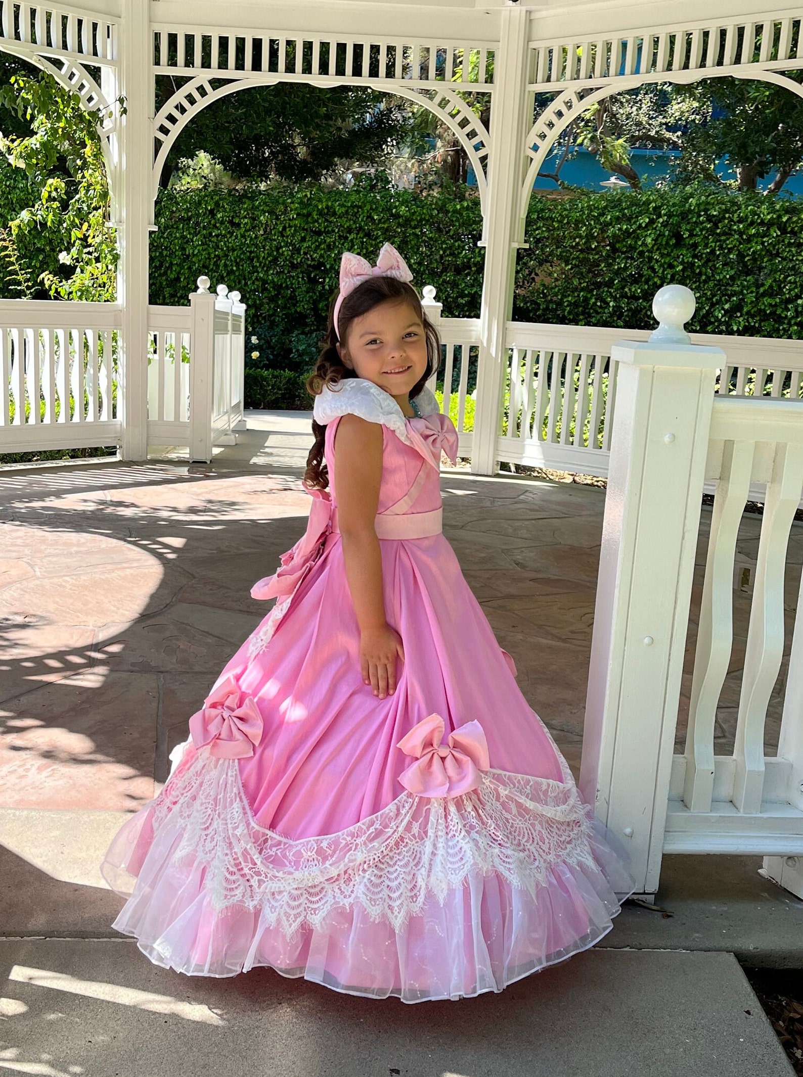 Cinderella Moms Mice Pink Dress Costume Child Sizes From 4 to 8 Years ...