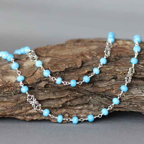 Wire Wrapped Chain - Etsy