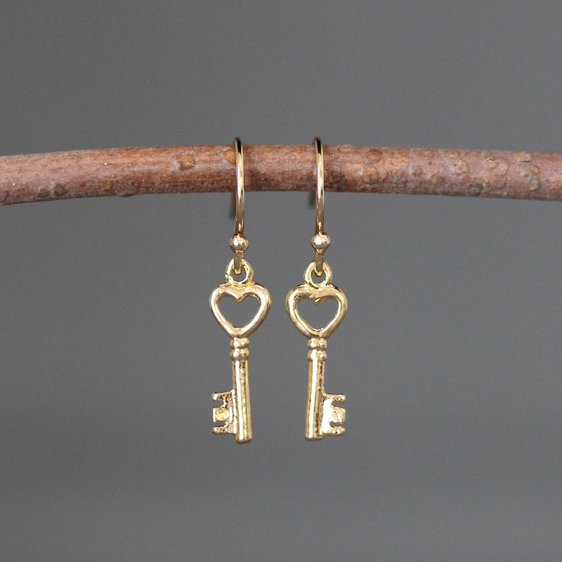 Gold Key Jewelry - Etsy