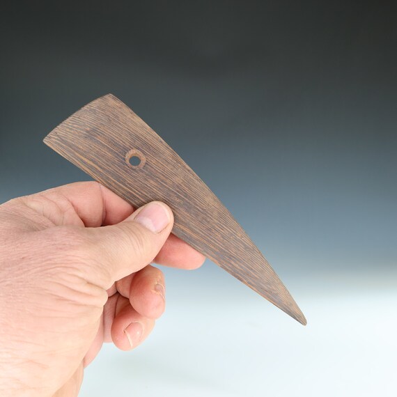 006 Wenge Triangular Pottery Rib Wood Platter Rib | Etsy