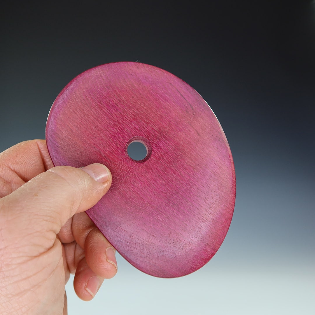 Large Purple Heart Kidney Rib, Pottery Tool, Bowl Rib - Etsy