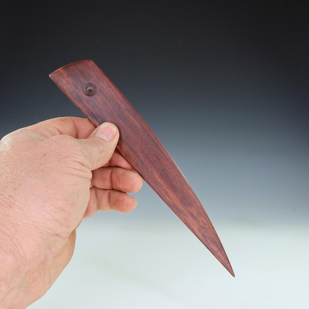 Cocobolo Triangular Pottery Rib, Wood Platter Rib - Etsy