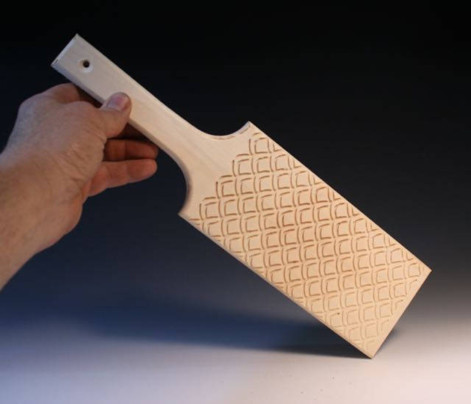 Fish Scales Pottery Paddle, Dragon Scales Wood Paddle, Pattern - Etsy