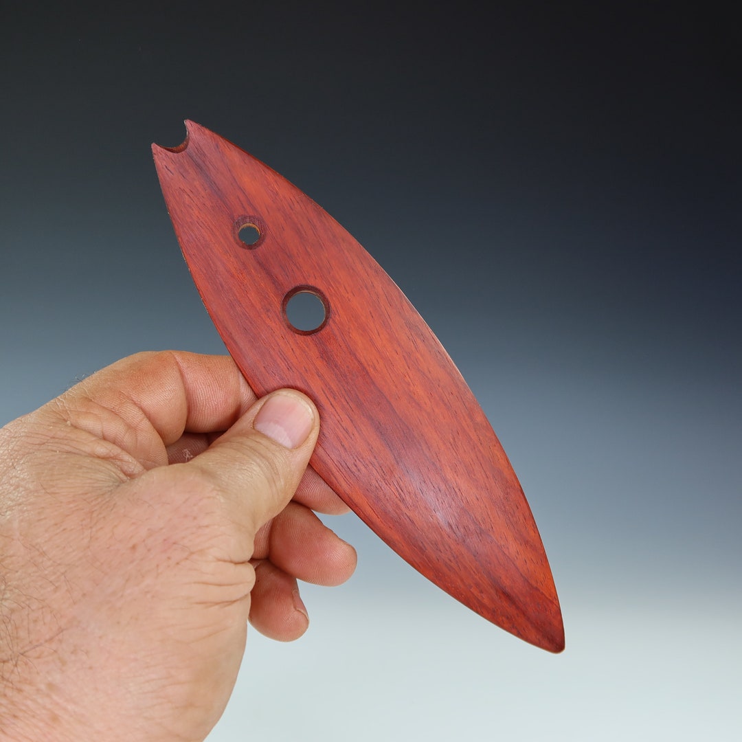 Surfboard Padauk Pottery Rib, Plate Tool, Platter Rib, Footing Tool - Etsy