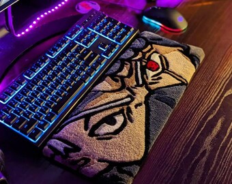 Handmade Zoro Keyboard Tufted Rug One Piece Anime Decor Unique Gaming ...