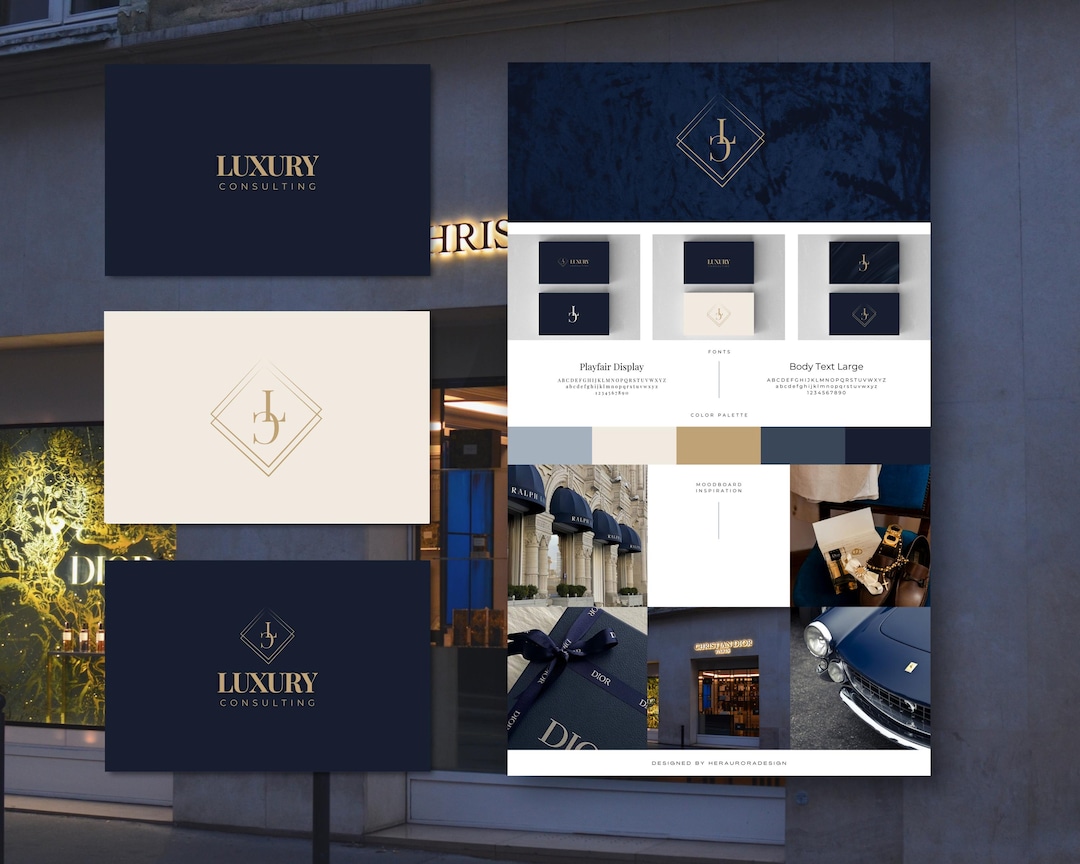 Luxury Consulting Branding Kit | High-end Logo and Brand Identity ...