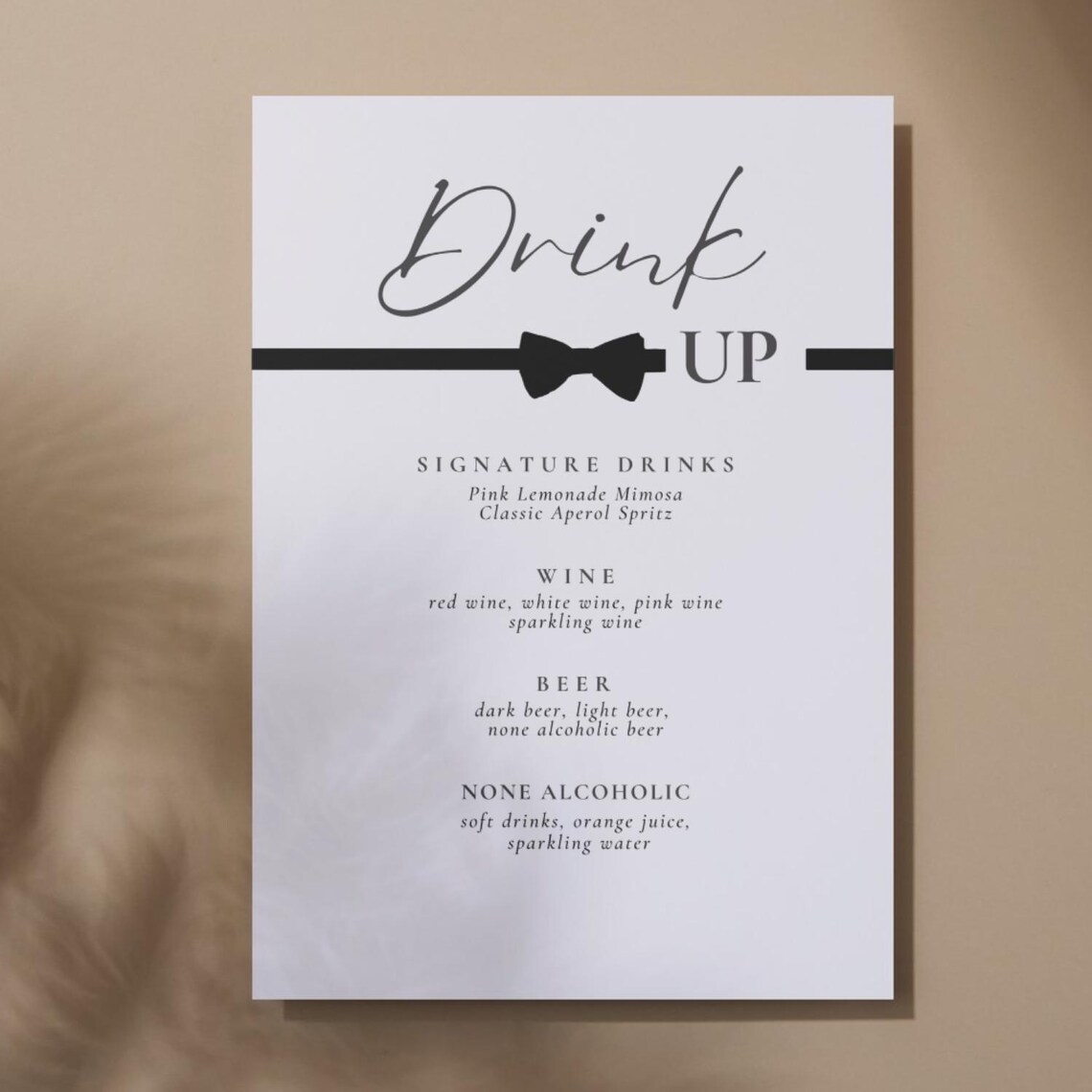 Drinks Menu, Bucks Party, Bachelor Bar Tab, Drink Up, Restaurant Drinks ...