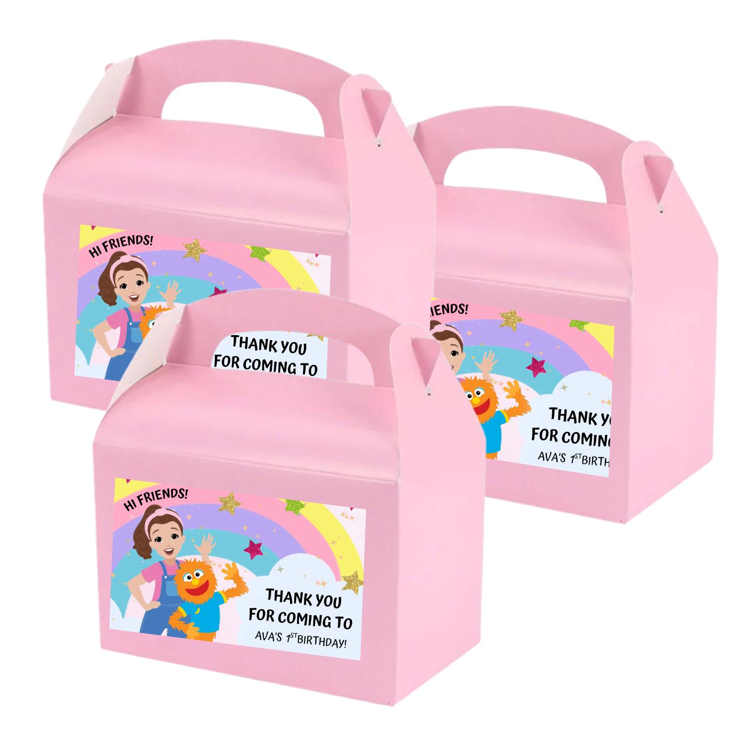 MS RACHEL, Party Box Label, Ms Rachel Birthday, Ms Rachel Theme, Ms ...