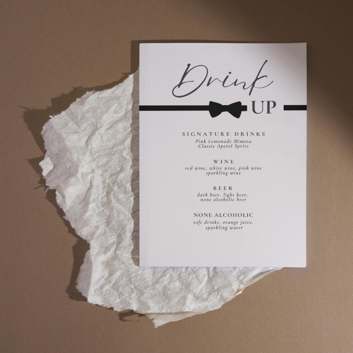 Drinks Menu, Bucks Party, Bachelor Bar Tab, Drink Up, Restaurant Drinks ...