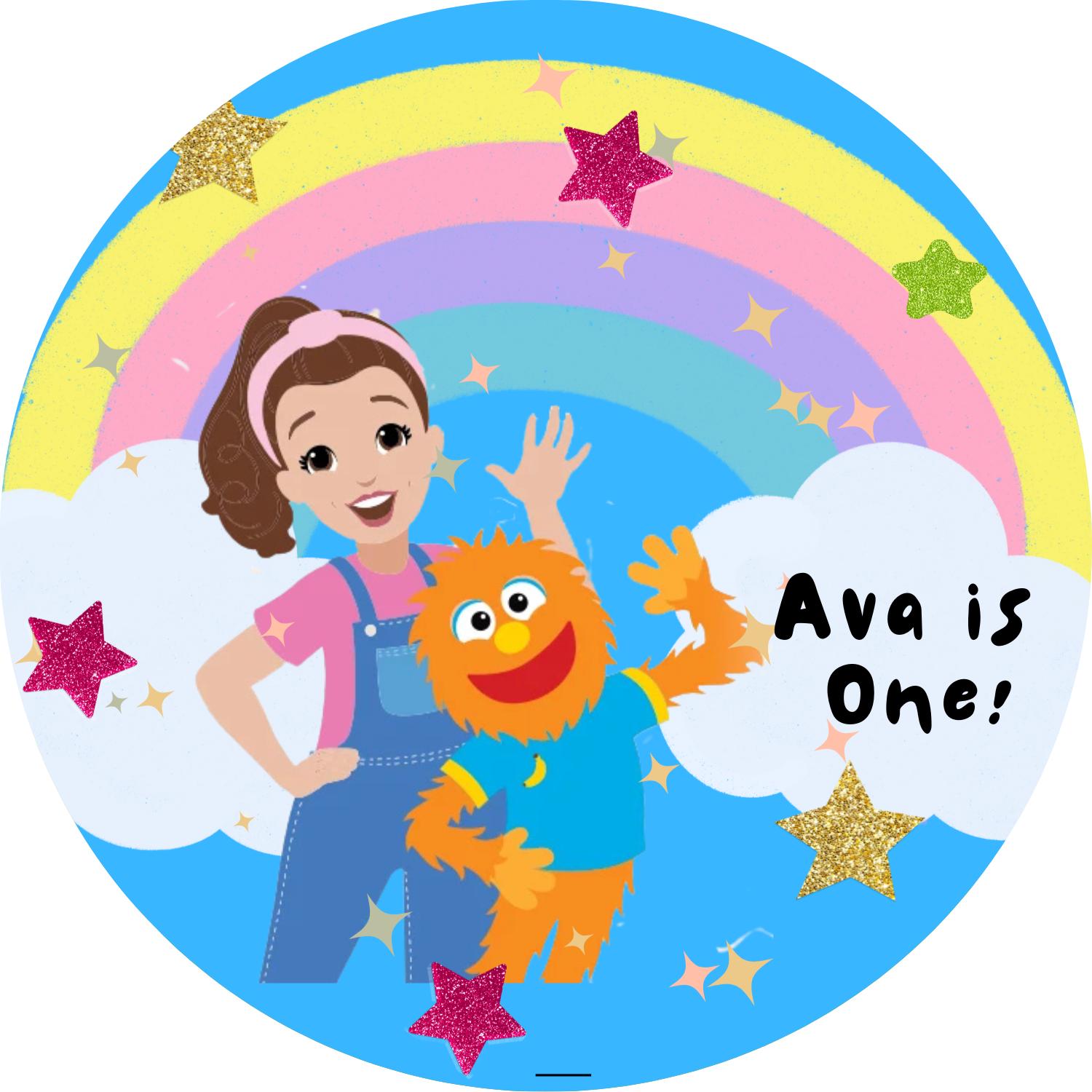 Ms Rachel Birthday, Plate Template, Ms Rachel Theme, Ms Rachel ...