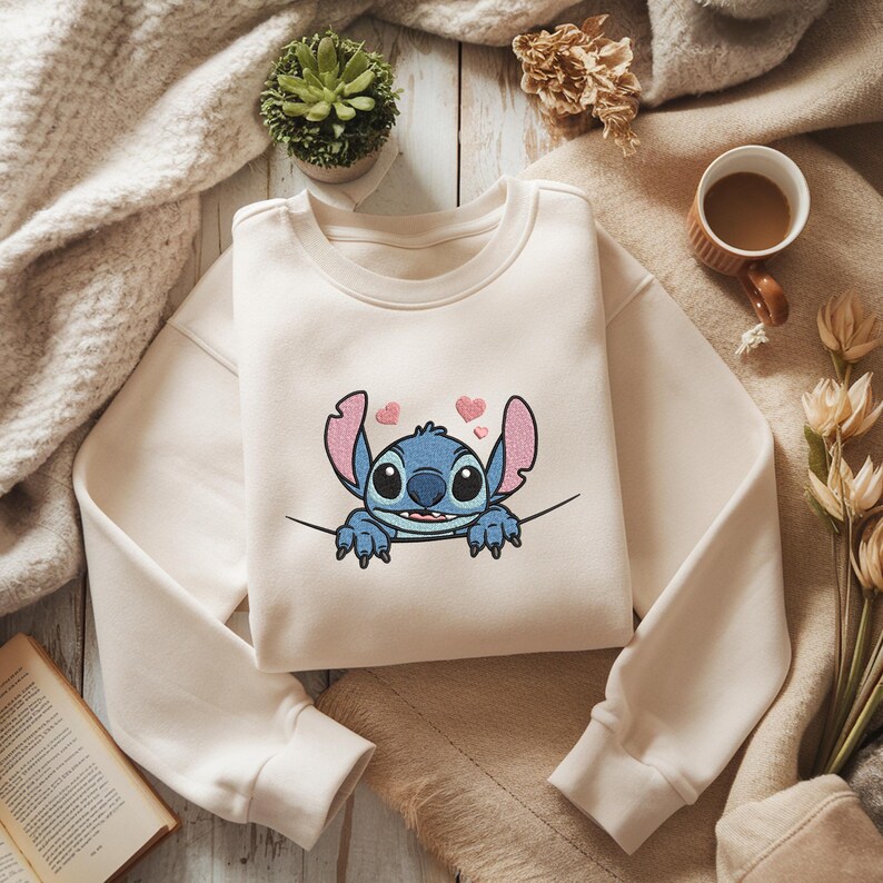 Stitch Embroidery Collection, Disney Stitch Embroidery Set, Cute Stitch ...