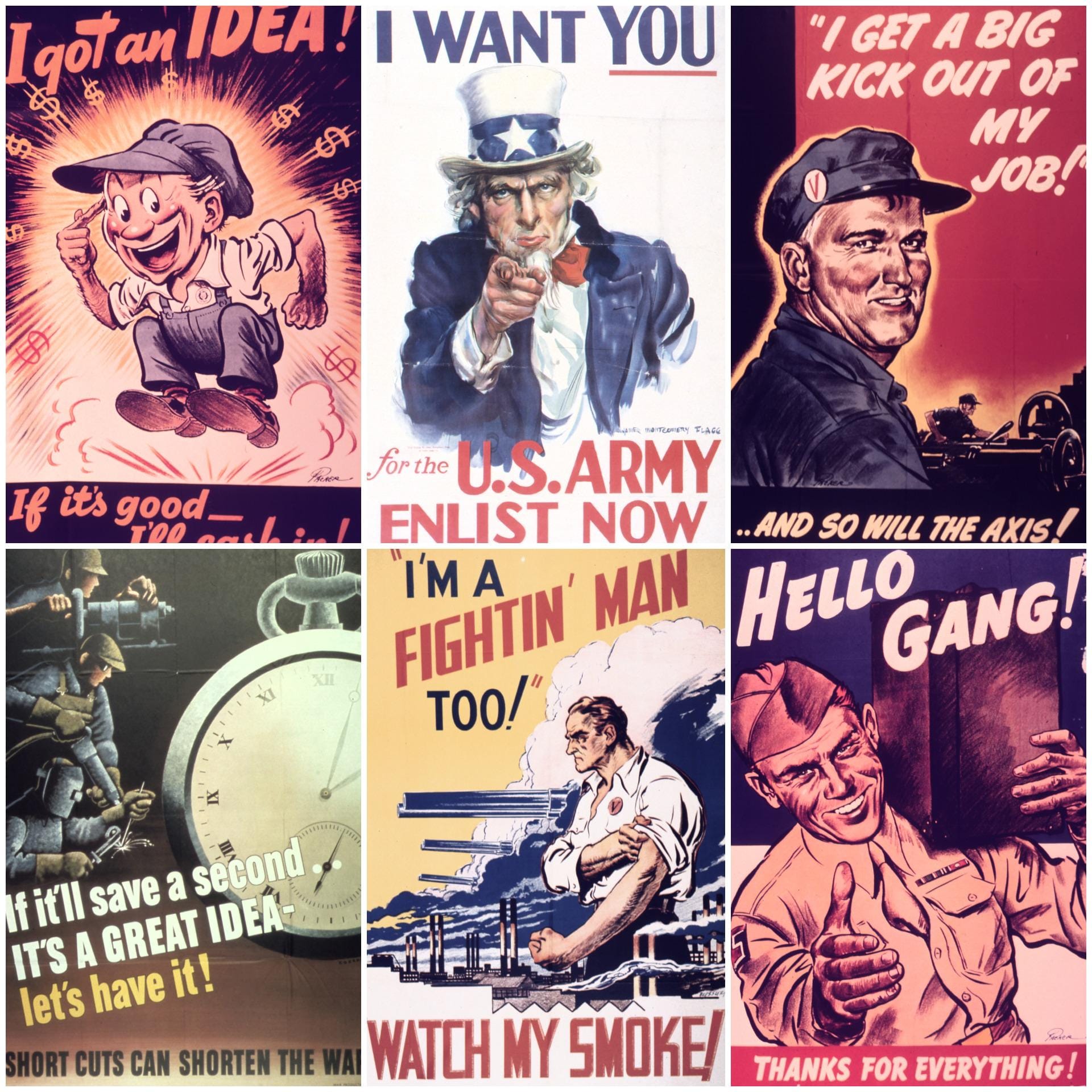 WWII U.S. Army Motivation Posters: 170+ Vintage Prints (digital ...