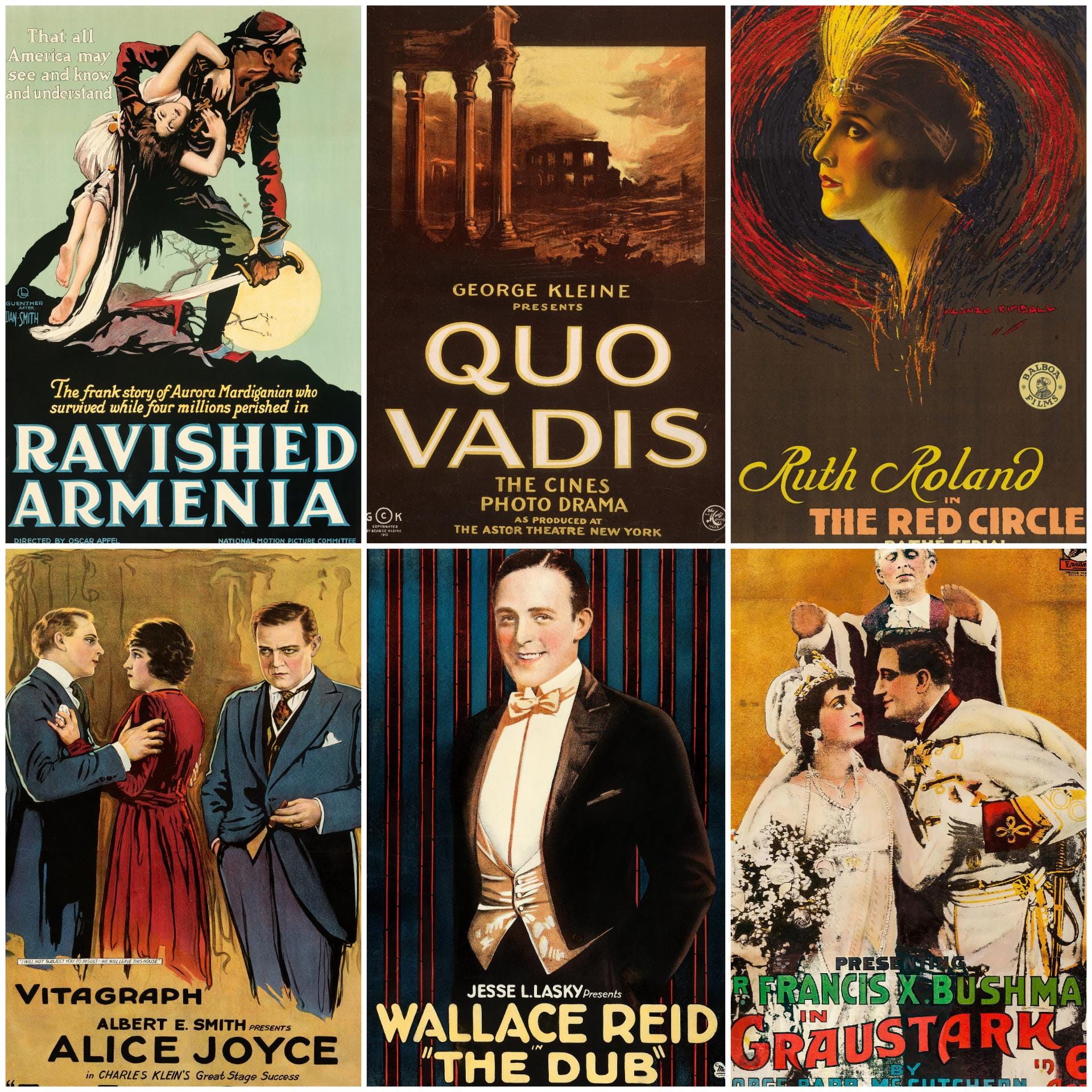 120+ Vintage Movie Posters From the 1910s / Early Cinema Advertisements ...