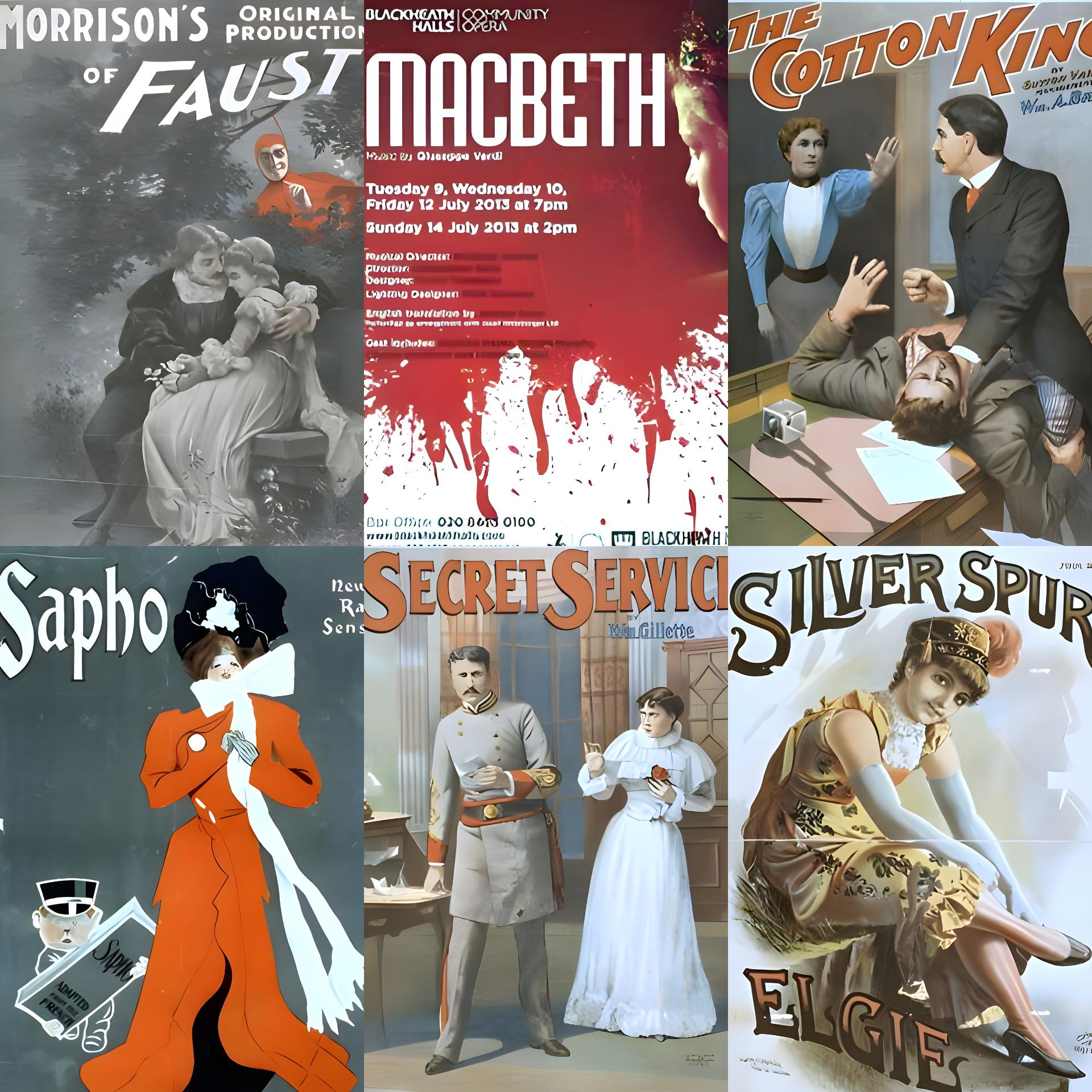 240+ Vintage Theater Posters: Digital Download Collection - Etsy