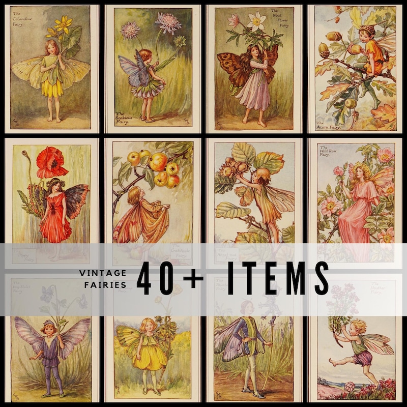 Summer Fairy Printable - Etsy