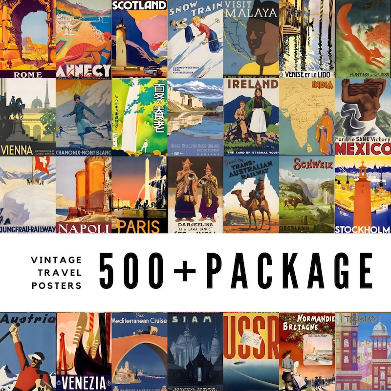 Travel Poster - Etsy