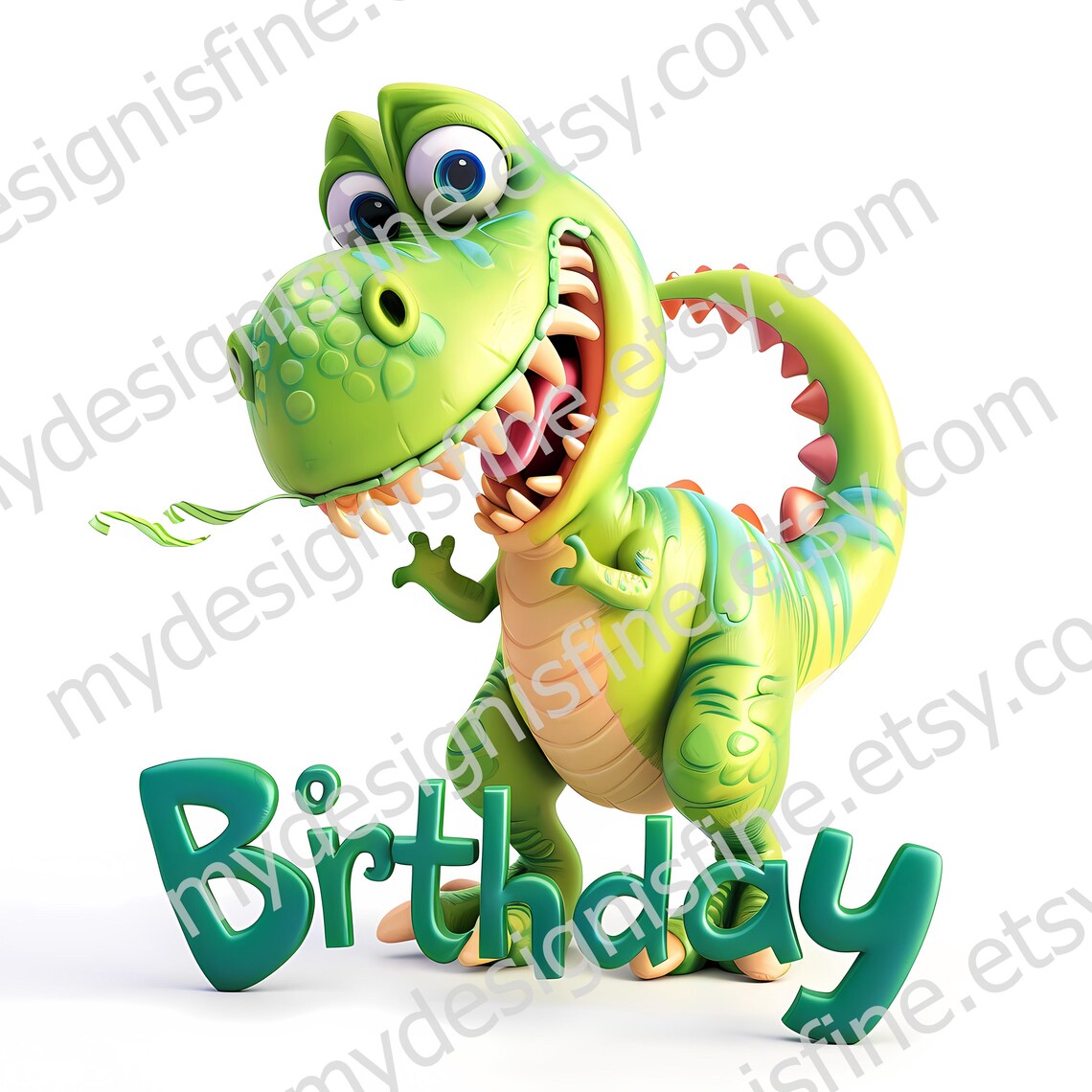 30+ High-quality Dinosaur Happy Birthday Clipart / Perfect for Cards ...