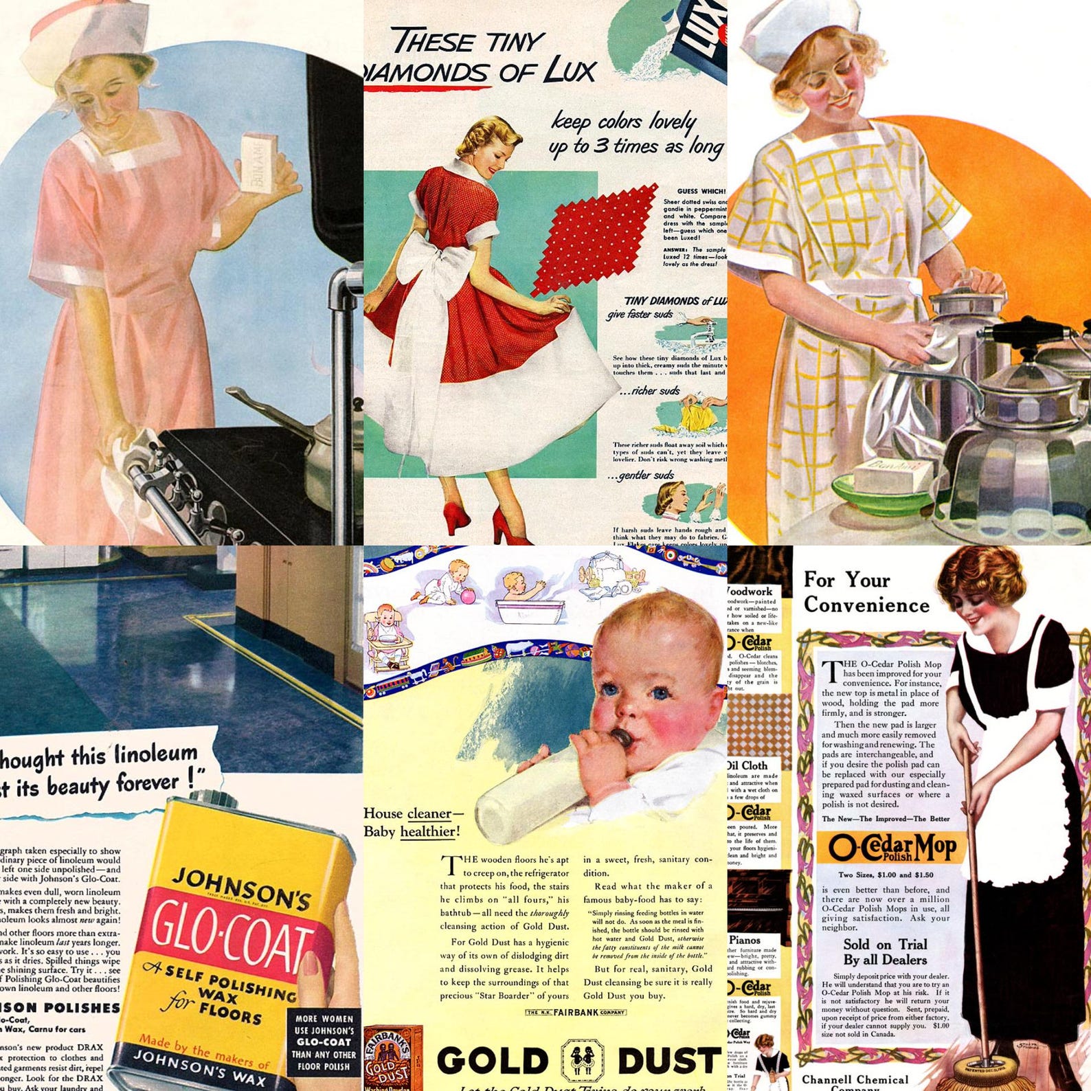 120+ Vintage Magazine Advertisements - Household Products / Junk ...