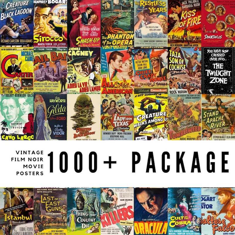 Movie Poster Greeting Cards - Etsy