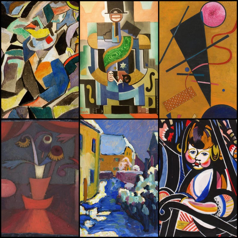 4,000+ Expressionism Prints – High-res Modernist Jpgs – Bold, Emotional ...