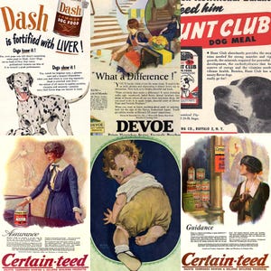 120+ Vintage Magazine Advertisements - Household Products / Junk ...