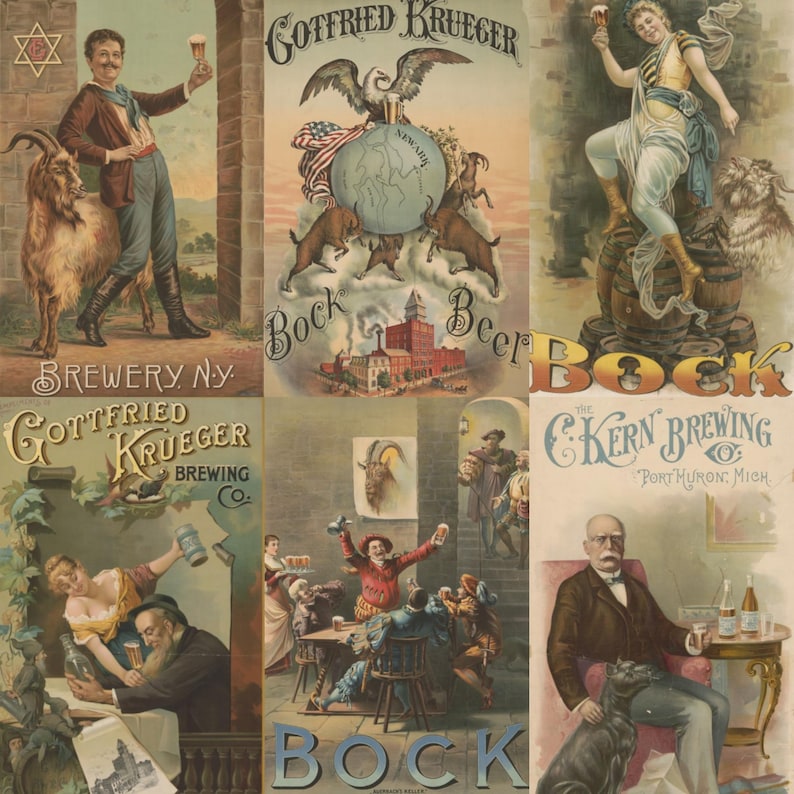 50+ Vintage Beer Advertisements / High-quality Digital Downloads ...