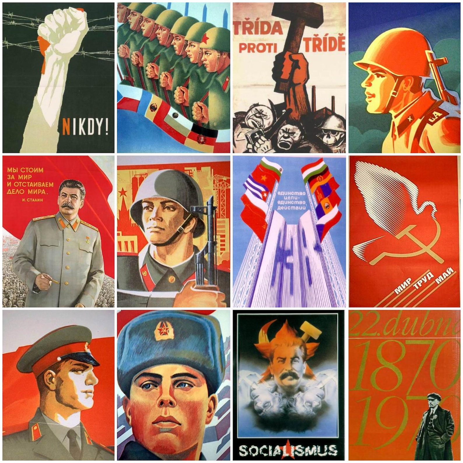 4000+ Soviet and Communist Posters – Vintage Political Art, Propaganda ...