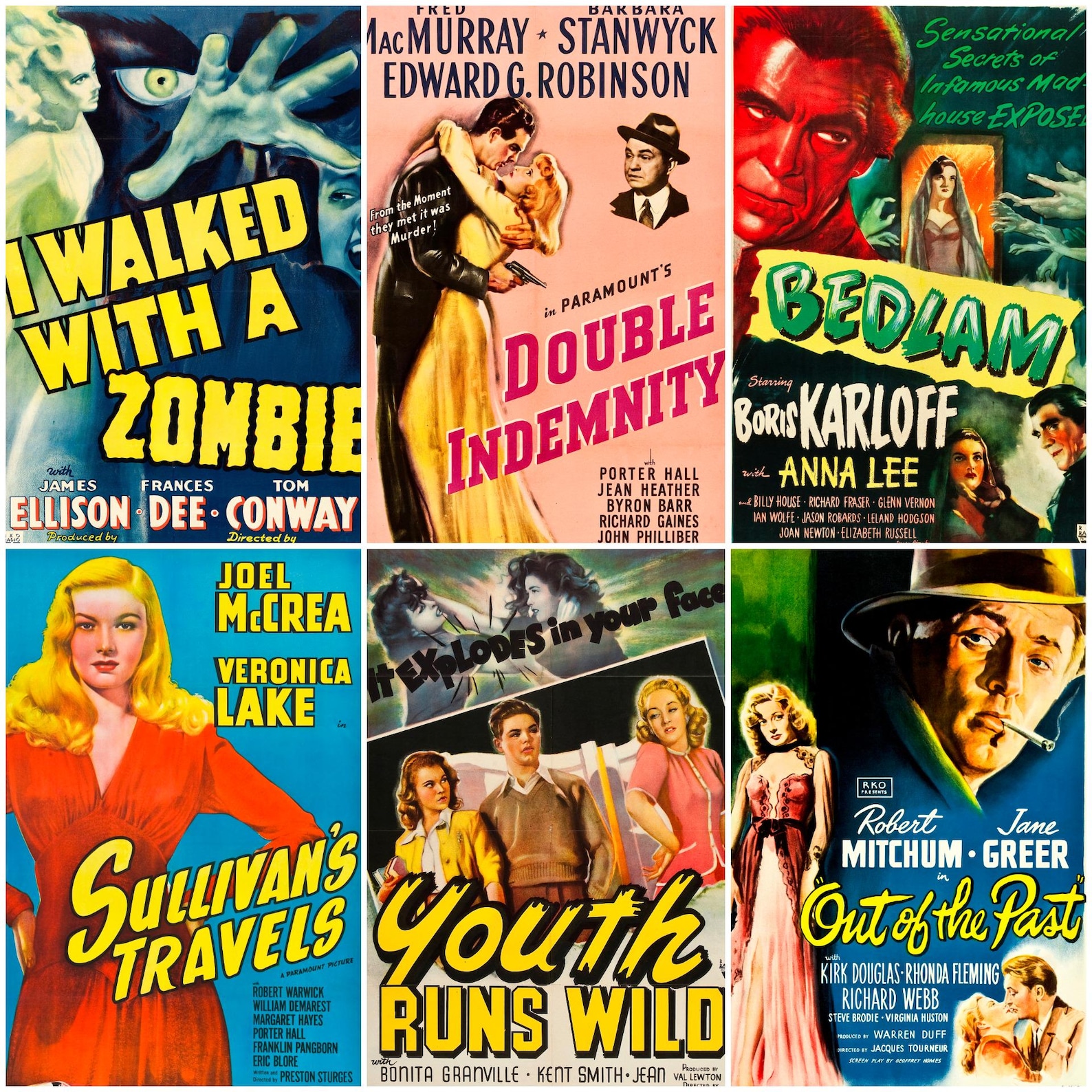 160+ Vintage Movie Posters From the 1940s / Early Cinema Advertisements ...