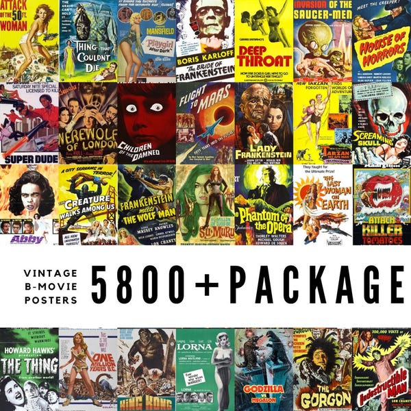 Movie Poster Box - Etsy UK
