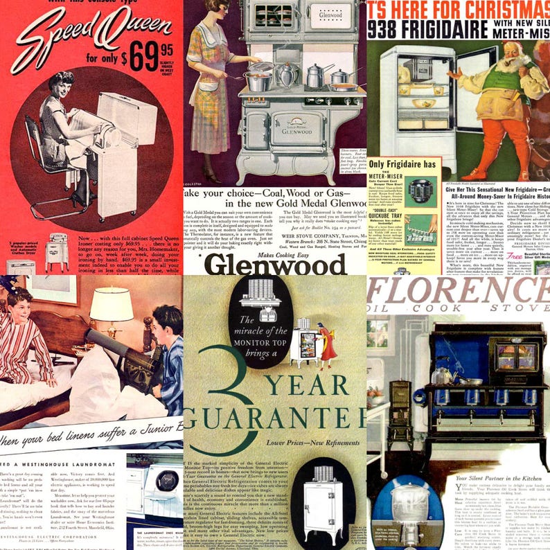 120+ Vintage Magazine Advertisements - Household Products / Junk ...