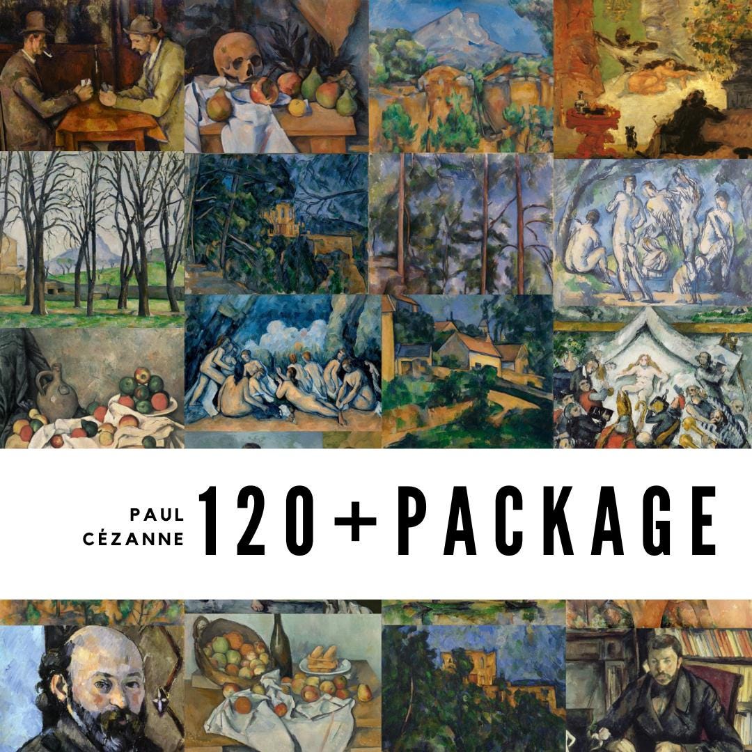 120+ Paul Cézanne Posters – Impressionist & Modernist Masterworks ...